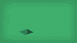 Satisfying Green Box Jump GIF | GIFDB.com