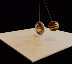 Satisfying Pendulum Ball Loop GIF | GIFDB.com