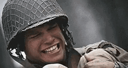 Saving Private Ryan Matt Damon Crying GIF | GIFDB.com