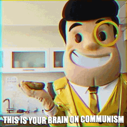Say No This Is Your Brain On Communism GIF | GIFDB.com