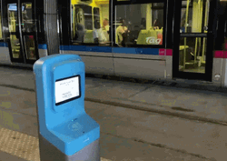 Scanning On Blue Scanner With Valid Card GIF | GIFDB.com