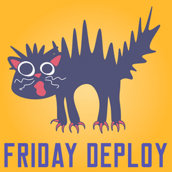 Scared Black Cat Friday Deploy GIF | GIFDB.com