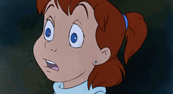 Scared Cartoon Girl Reaction GIF | GIFDB.com