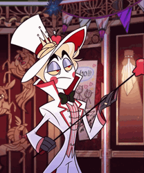 Scared Lucifer Hazbin Hotel GIF | GIFDB.com