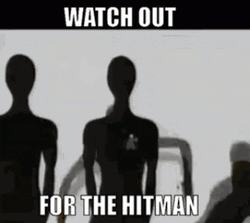 Scared Of Hitman GIF | GIFDB.com