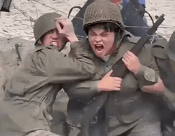 Scared Soldiers In War GIF | GIFDB.com