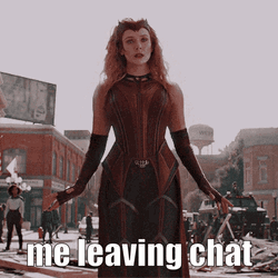Scarlet Witch Me Leaving Chat GIF | GIFDB.com