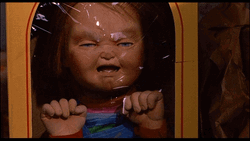 Scary Chucky Getting Out GIF | GIFDB.com