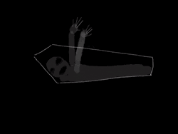 Scary Halloween Coffin Ghost GIF | GIFDB.com