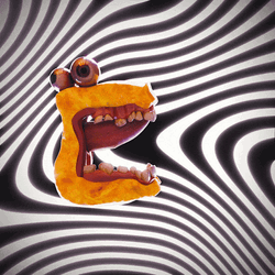 Scary Letter Big E GIF | GIFDB.com