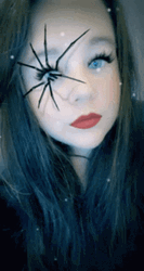 Scary Spider Eyes Camera Filter GIF | GIFDB.com