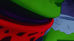 Screaming Beast Gohan Kick Cell Max GIF | GIFDB.com