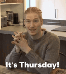 Sean Stanley Its Thursday Meme GIF | GIFDB.com