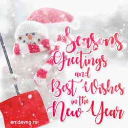 Seasons Greetings Happy New Year Wishes GIF | GIFDB.com