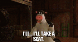 Seats Taken Barnyard Franchise Otis Cow GIF | GIFDB.com