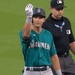 Seattle Mariners Win Dominic Canzone Teasing Crowd GIF | GIFDB.com