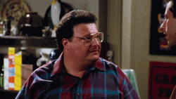 Seinfeld Newman There's No Need To Get Excited GIF | GIFDB.com