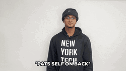 Self Support Pat Myself On The Back GIF | GIFDB.com