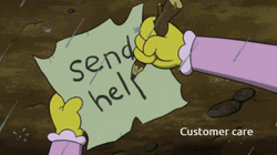 Send Help That Write In A Paper GIF | GIFDB.com