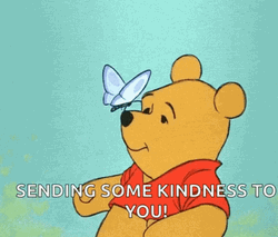 Sending Some Kindness Winnie The Pooh GIF | GIFDB.com