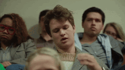 Senior Year Guy Bored In Class GIF | GIFDB.com