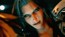 Sephiroth Smiling At Cloud GIF | GIFDB.com