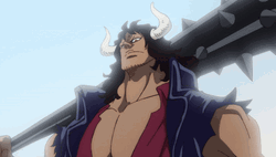 Serious Cool Pose Kaido GIF | GIFDB.com
