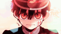 Hanako -kun Sweet Smile GIF | GIFDB.com