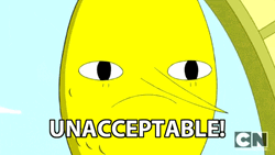 Serious Lemongrab Unacceptable GIF | GIFDB.com