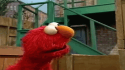 Sesame Street Elmo Shocked GIF | GIFDB.com