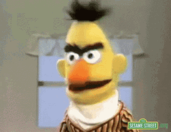 Sesame Street Vert Mad Angry GIF | GIFDB.com