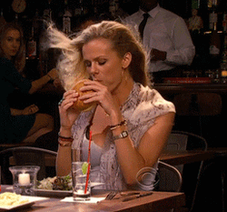 Sexy Woman Eating Burger GIF | GIFDB.com