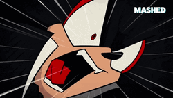 Shadow The Hedgehog Anime Scream GIF | GIFDB.com