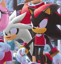 Shadow The Hedgehog Floss Dance GIF | GIFDB.com