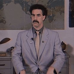 Shake Head Sacha Baron Cohen GIF | GIFDB.com