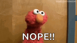 Shaking Head Elmo Nope Meme GIF | GIFDB.com
