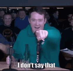 Shane Gillis Smiling Pointing Finger GIF | GIFDB.com