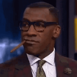 Shannon Sharpe Drinking Reaction GIF | GIFDB.com