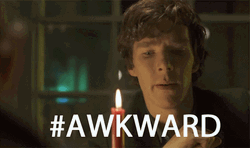 Sherlock Holmes Awkward Stare GIF | GIFDB.com