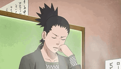 Shikamaru Nara Naruto Thinking Serious GIF | GIFDB.com
