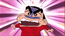 Shin Chan Shinnosuke Nohara Frustrated Look GIF | GIFDB.com