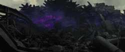 Shin Godzilla Creating Mayhem In City GIF | GIFDB.com