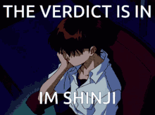 Shinji Ikari Crying To Rei Ayanami Sad Scene Evangelion GIF | GIFDB.com
