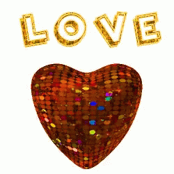 Shiny Moving Heart Circling Around GIF | GIFDB.com