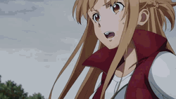 Shocked Asuna Chasing By Monsters GIF | GIFDB.com