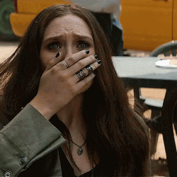 Shocked Elizabeth Olsen GIF | GIFDB.com