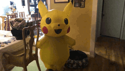 Shocked Pikachu Suit GIF | GIFDB.com
