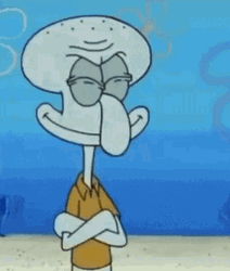 Shocked Squidward Broken Goofy Meme GIF | GIFDB.com