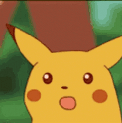 Cute Pikachu Shook Face GIF | GIFDB.com