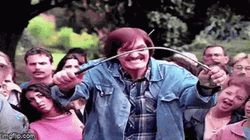 Shooter Mcgavin Mr. Larson Breaking Stick GIF | GIFDB.com